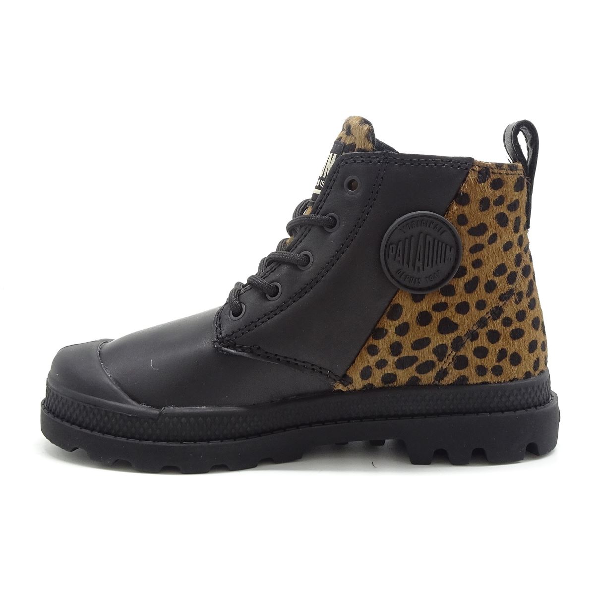 Ouistiti | Palladium ksgb enfant hi zip rock 76722 leopard fille